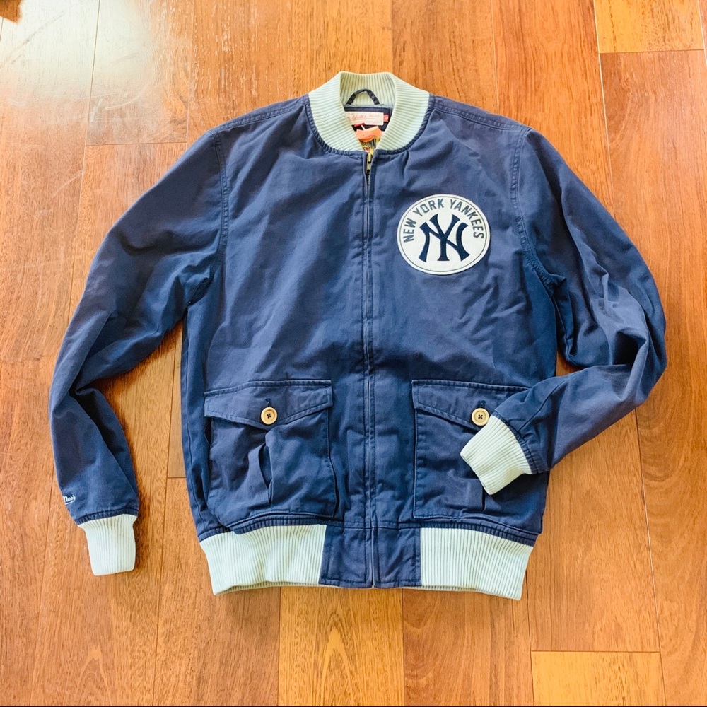 Mitchell & Ness Vintage Yankee Bomber Jacket - Gem